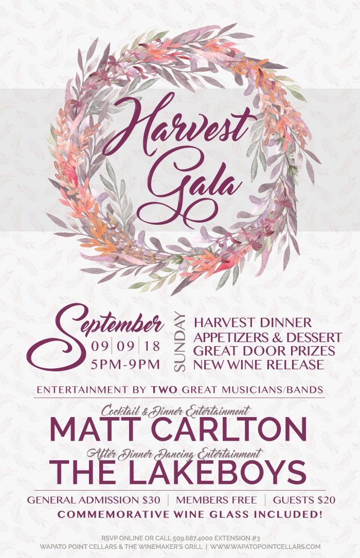 Harvest Gala – Wapato Point Cellars